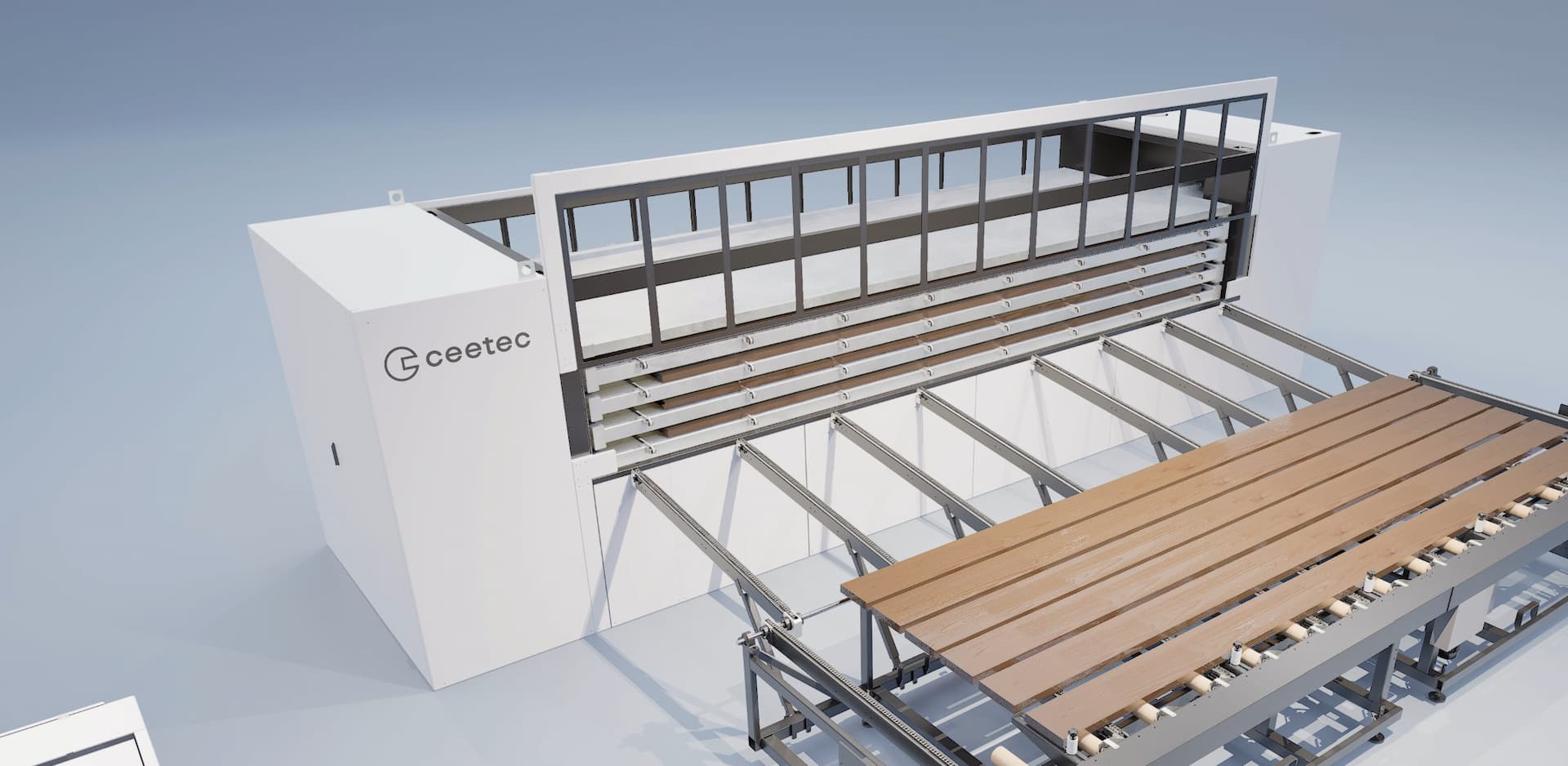 Ceetec IP 380 Touch: Robuste Lackiermaschine